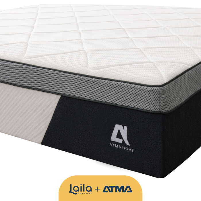 Colchón de Espuma Memory Foam Euro Top Matrimonial - Laila Comfort